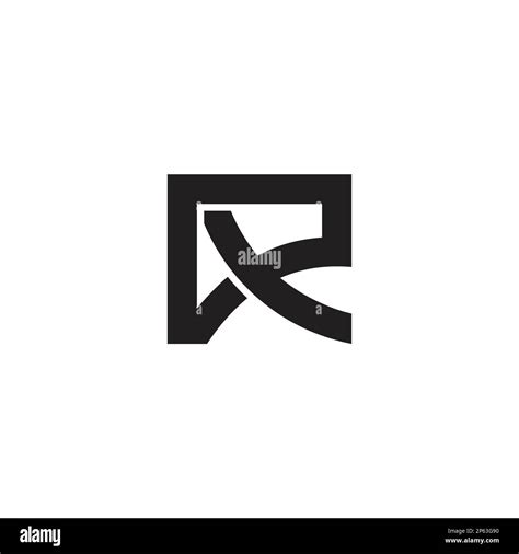 Letter Rl Linked Geometric Line Logo Vector Stock Vector Image And Art Alamy