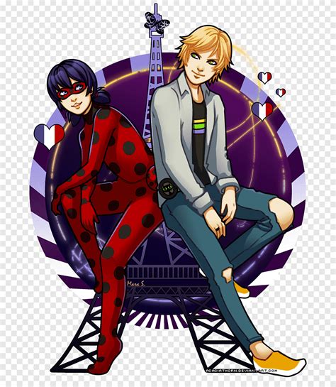Adrien Agreste Fan Art Marinette Personnage Adrien Agreste Violet