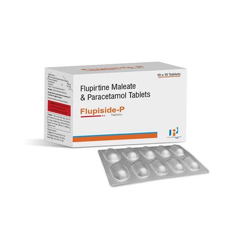Flupirtine 100 Mg Paracetamol 325 Mg Tablet Indizen