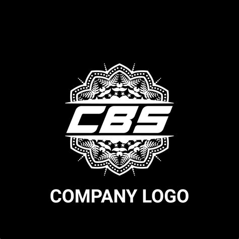 Cbs Letter Royalty Mandala Shape Logo Cbs Brush Art Logo Cbs Logo For A Company Business And