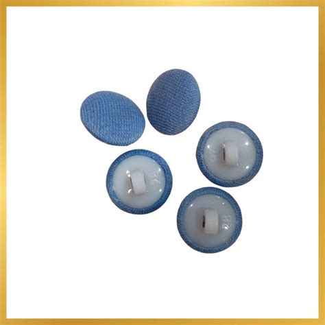 10 Biji Butang Balut Kain Butang Bungkus Kain 16cm 16mm Button Baju