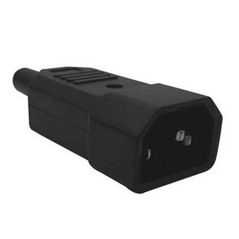 Iec C14 Male Plug Rewirable Power Connector 3pin Iec C14 Socket