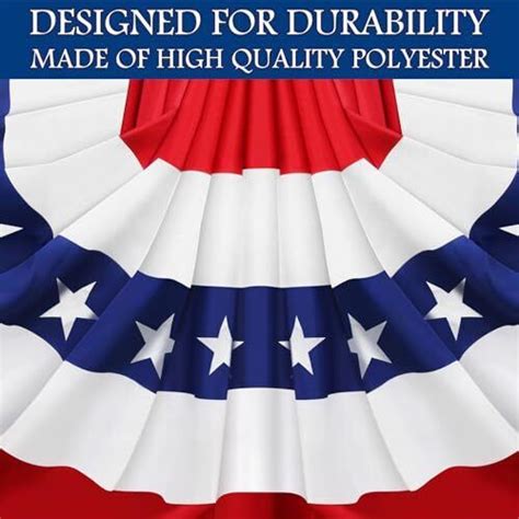 Surcvio 4 Pack Usa Pleated Fan Flag 1 5 X 3 Feet American Us 4 Pack 1 5x3 Feet Ebay