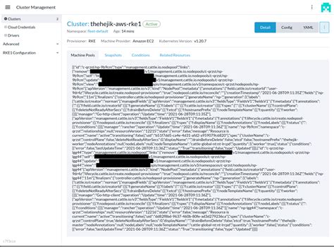 Rke1 Node Pools Not Displayed In Cluster Management In Explorer · Issue 3016 · Rancher