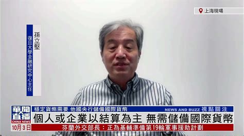 内地学者孙立坚：个人或企业以结算为主 无需储备国际货币凤凰网视频凤凰网