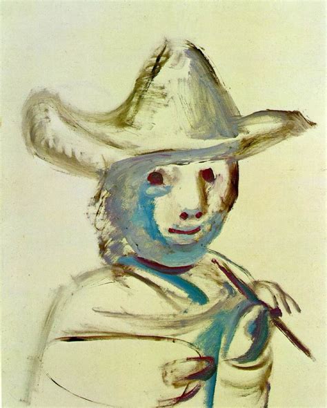 Self Portrait 1899 1900 By Pablo Picasso Artchive