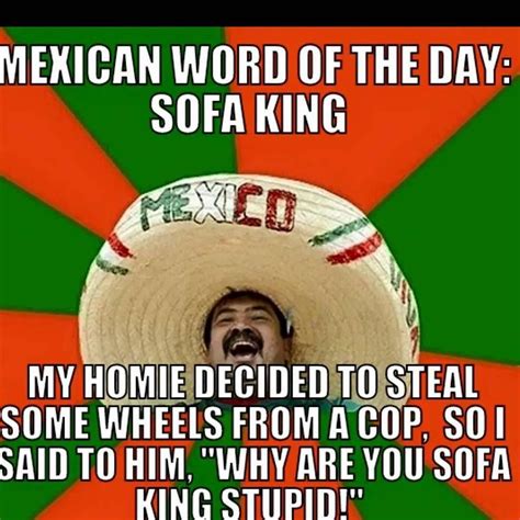 Mexican Word Of The Day Meme Words Build Confidence