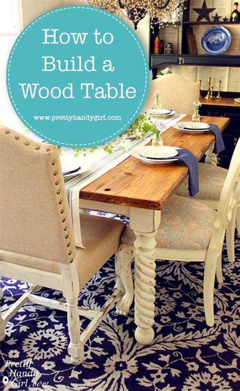 How To Build A Table