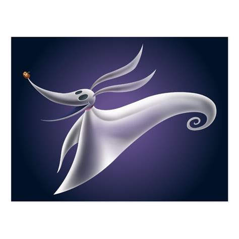 Zero Happy Screaming Postcard Zazzle Halloween Wall Art Vintage