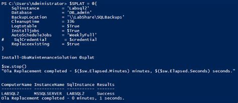 Standardize Sql Server Maintenance Quickly And Easily Using Install Dbamaintenancesolution Sql