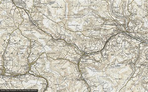 Old Maps Of Todmorden Edge Yorkshire Francis Frith