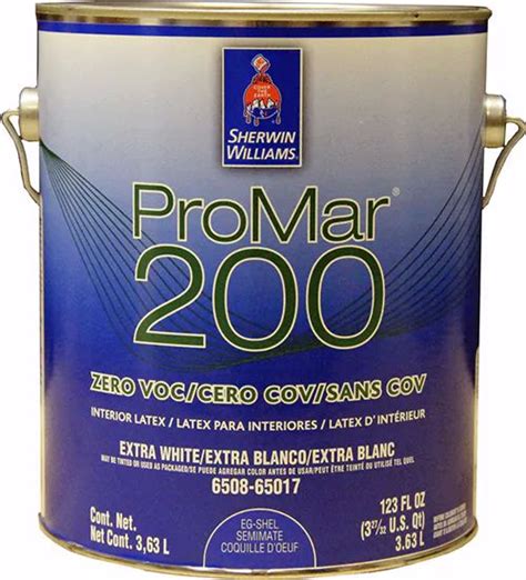 Краска Sherwin Williams Promar 200 Interior Eggshell купить в Москве цены