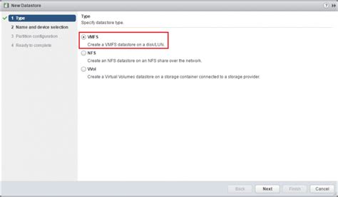 How To Create Vmfs 6 Datastore In Vmware Vsphere 65 Virtualization Howto