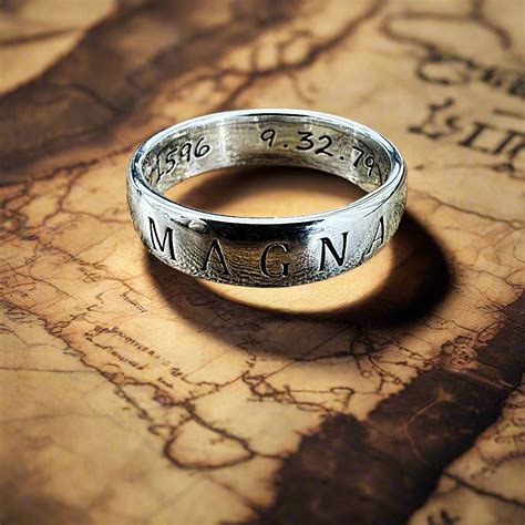 Sir Francis Drake Ring Sic Parvis Magna Inscription Historical Tribute Kaiworks