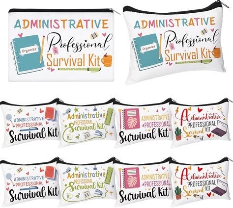 Siltriangle 10 Pcs Administrative Professionals Day Ts