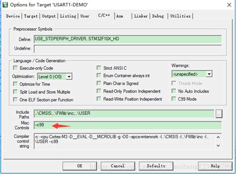 Stm32 Mdk Cerror 29 Expected An Expressionmainc86 Error