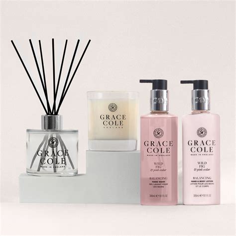 Wild Fig And Pink Cedar Home Scent Collection Grace Cole