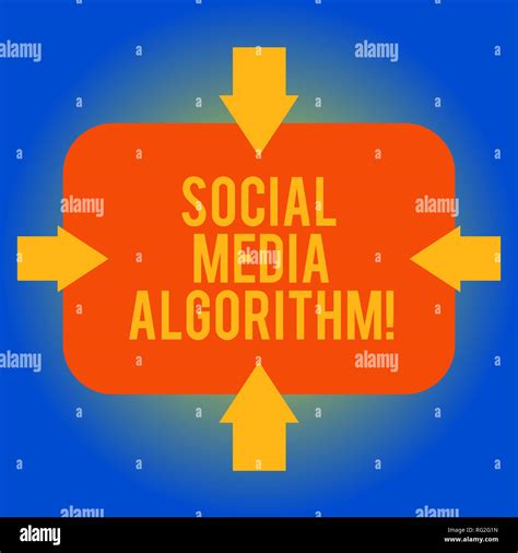 Handwriting Text Writing Social Media Algorithm Concept Meaning Sorting All Post And Show The