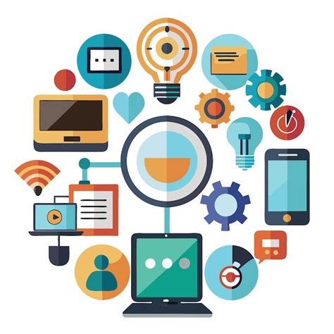 Technology Icon Set Containing 5g Robotics Biometric Geolocation Cloud