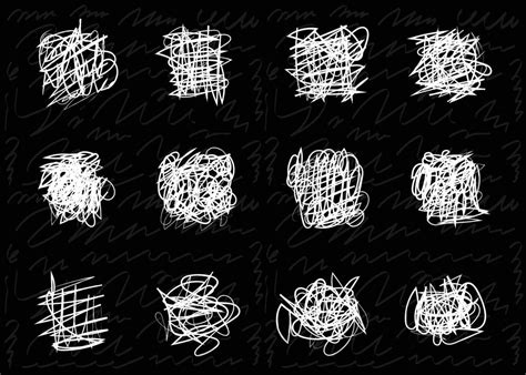 White Pen Marker Shapes Collection 38140960 Vector Art At Vecteezy