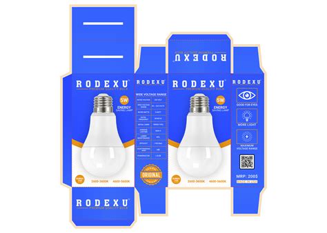Led Bulb Packaging Design For My New Client On Behance