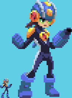 Megaman Fanart Pixel Art Characters Pixel Art Games Pixel Art