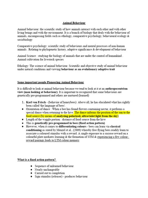 Wildlife Behaviour Pdf Predation Ethology