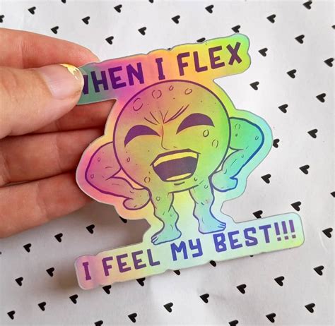 Omori Pluto Flex Holographic Sticker Etsy