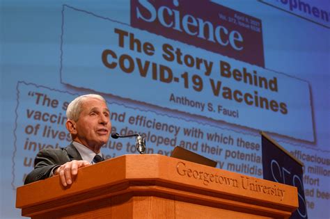Dr Anthony Fauci To Join Georgetown Faculty As Distinguished