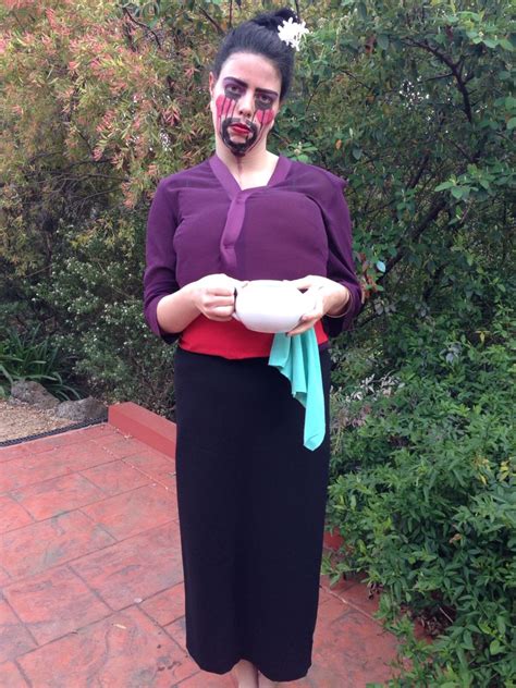 Mulan Matchmaker Costume Low Effort Great Results Halloween Makeup