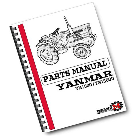 Yanmar Ym1500 Ym1500d Manuals Brand M Parts