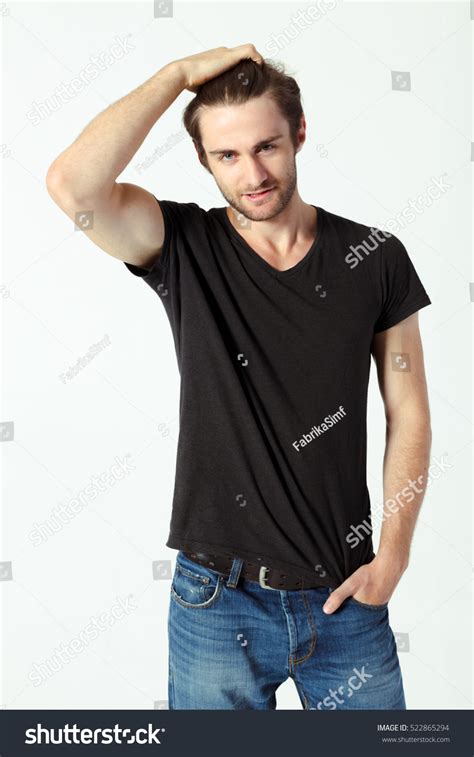 Portrait Sexy Man Stock Photo 522865294 Shutterstock