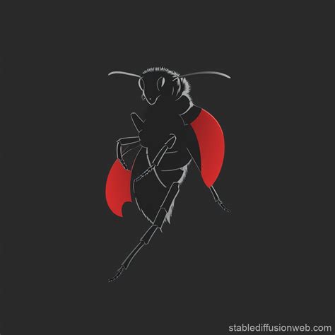 Cinematic Bee Design Stable Diffusion Online