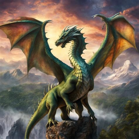 The Majestic World Of Dragon Artwork Unveiling The Real Dragons Visual Splendor Dragon