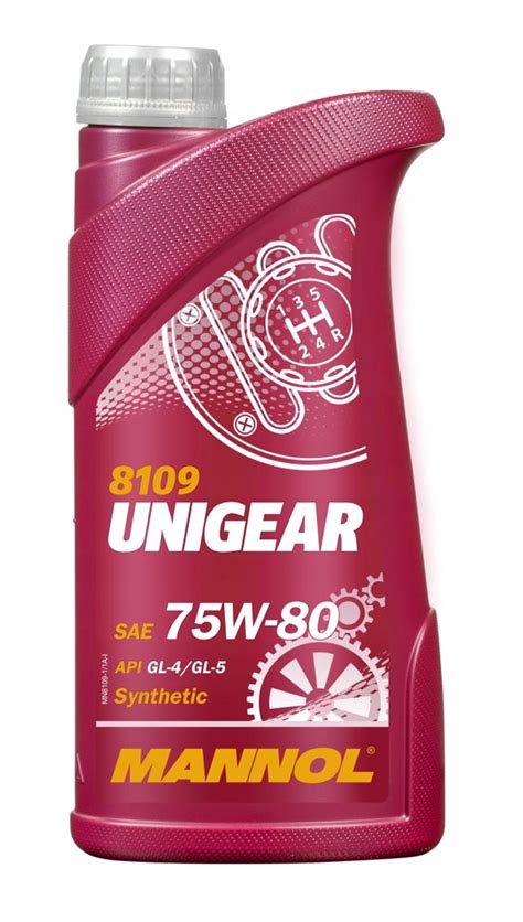 MANNOL UNIGEAR 75W80 1L GL4/GL5, FORD WSD-M2C200-C MN8109-1 za 28,45 zł ...