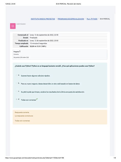 Examen Parcial Python 1 Pdf Python Lenguaje De Programación Programación De Computadoras