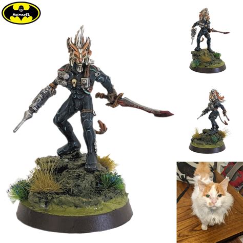 A Felinid Assassin If Its In The Rogue Trader Rulebook Its Fair