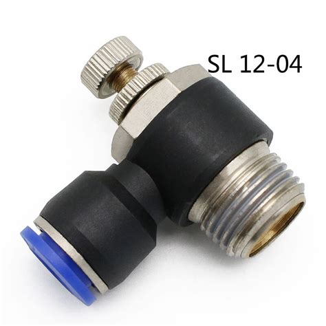 Pneumatic Speed Flow Controller 8mm 6mm 10mm 12mm Grandado