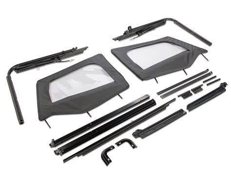 Mastertop Jeep Wrangler Replacement Soft Top With Door Skins Frames