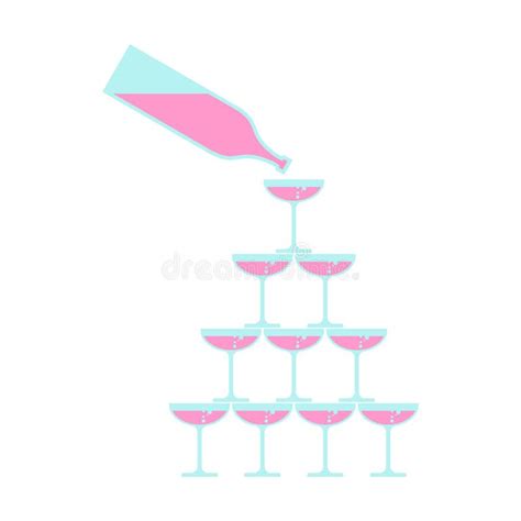 Cocktail Tower Stock Illustrations 964 Cocktail Tower Stock