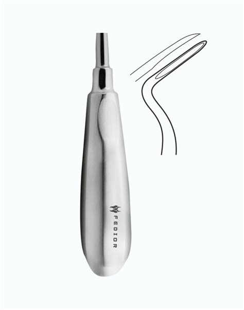 Dental Root Elevator Fig 302 Apical Apexo Fedior®