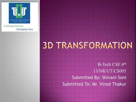 Window To Viewport Transformation Ppt