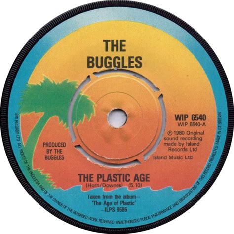 The Buggles The Plastic Age Releases Discogs