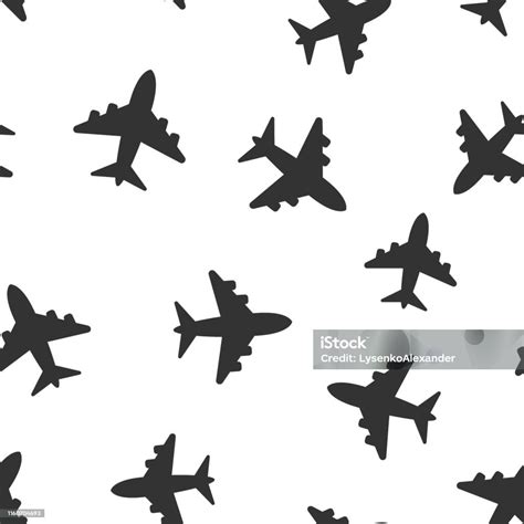 飛機標誌向量圖示無縫模式背景機場飛機插圖商業概念簡單的平面象形圖在白色背景向量圖形及更多無痕式樣圖片 無痕式樣 地球儀 導航儀器 旅行 Istock