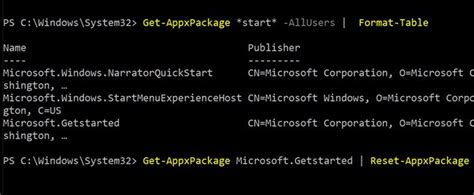 How To Reset Microsoft Store Apps Using Powershell In Windows