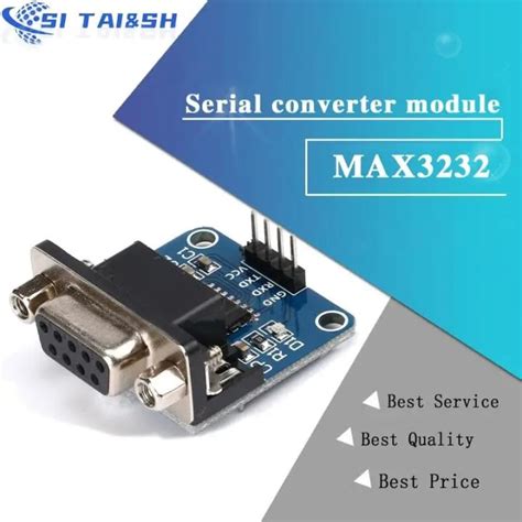 Max3232 Rs232 To Ttl Serial Port Converter Module Db9 Connector Max232