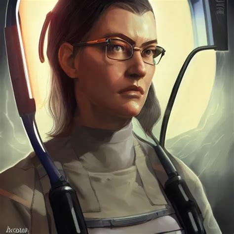 Gordon Freeman As A Woman Hd Shot Concept Art Stable Diffusion