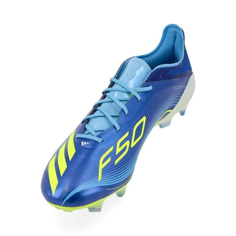 Adidas F50 Messi Elite Fg Vis10n Blauwgeelsemiblauwe Uitbarsting