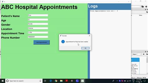 Hospital Appointment System In Python OKOK PROJECTS Final Year Projects Bangalore Chennai
