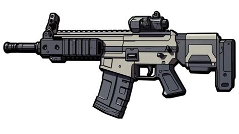 Premium Ai Image Gun Vector